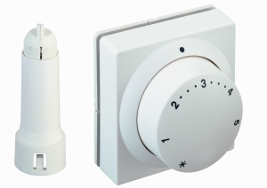 Danfoss, RA5062, Termostatdel, 2m kapillärrör, vit | Radiatorve